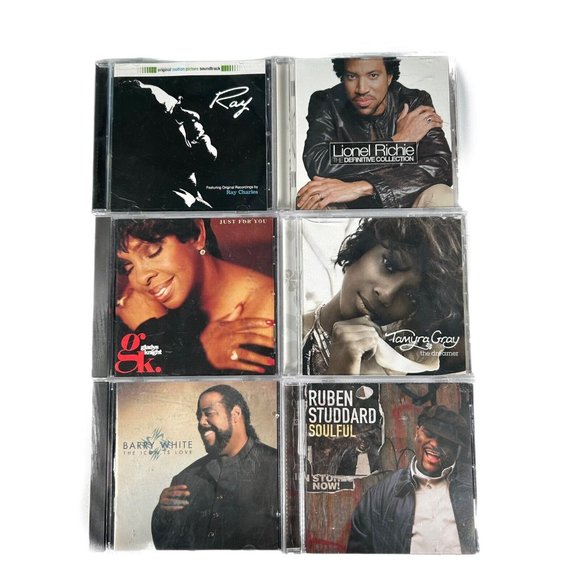 Media | Rb Soul Cds Set Of 6 Gladys Knight Barry White Tamyra Gray ...